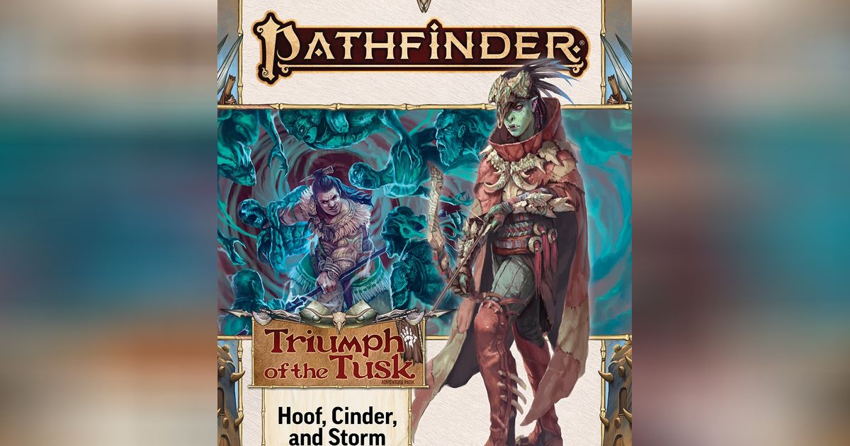 Pathfinder #208: Hoof, Cinder, and Storm | RPG Item | RPGGeek