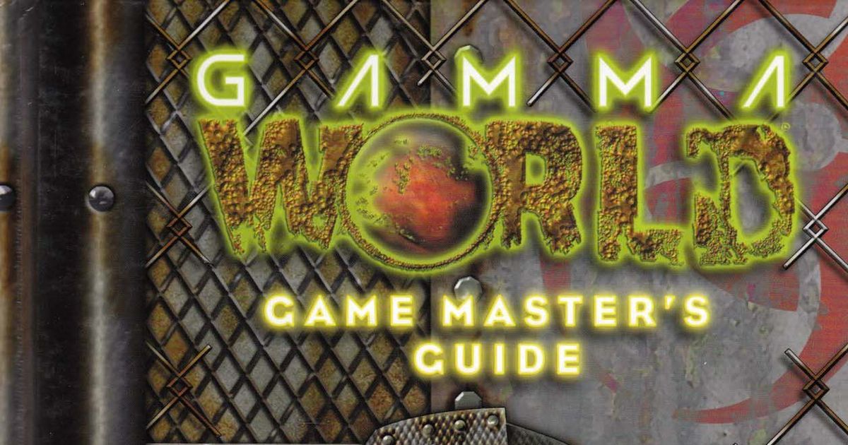 Gamma World Game Master's Guide | RPG Item | RPGGeek