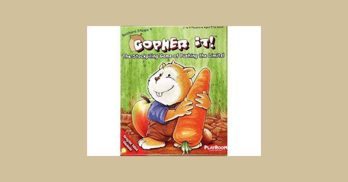 Gopher It! | Board Game | BoardGameGeek