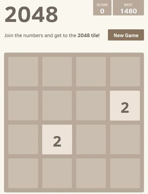 2048 | Video Game | VideoGameGeek