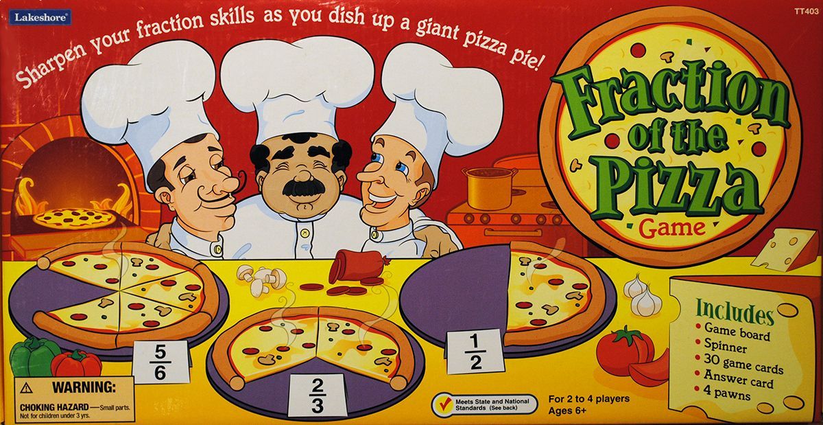 Fraction of the Pizza Game | Board Game | BoardGameGeek
