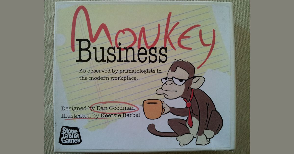 Monkey Business | Board Game | BoardGameGeek