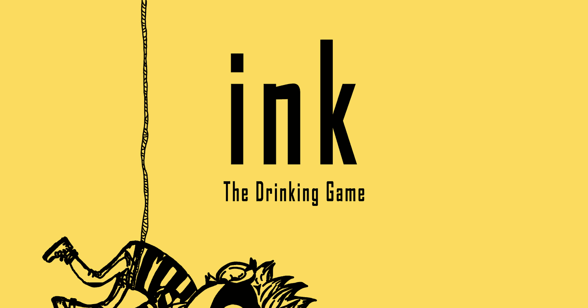 Ink: The Drinking Game | Board Game | BoardGameGeek