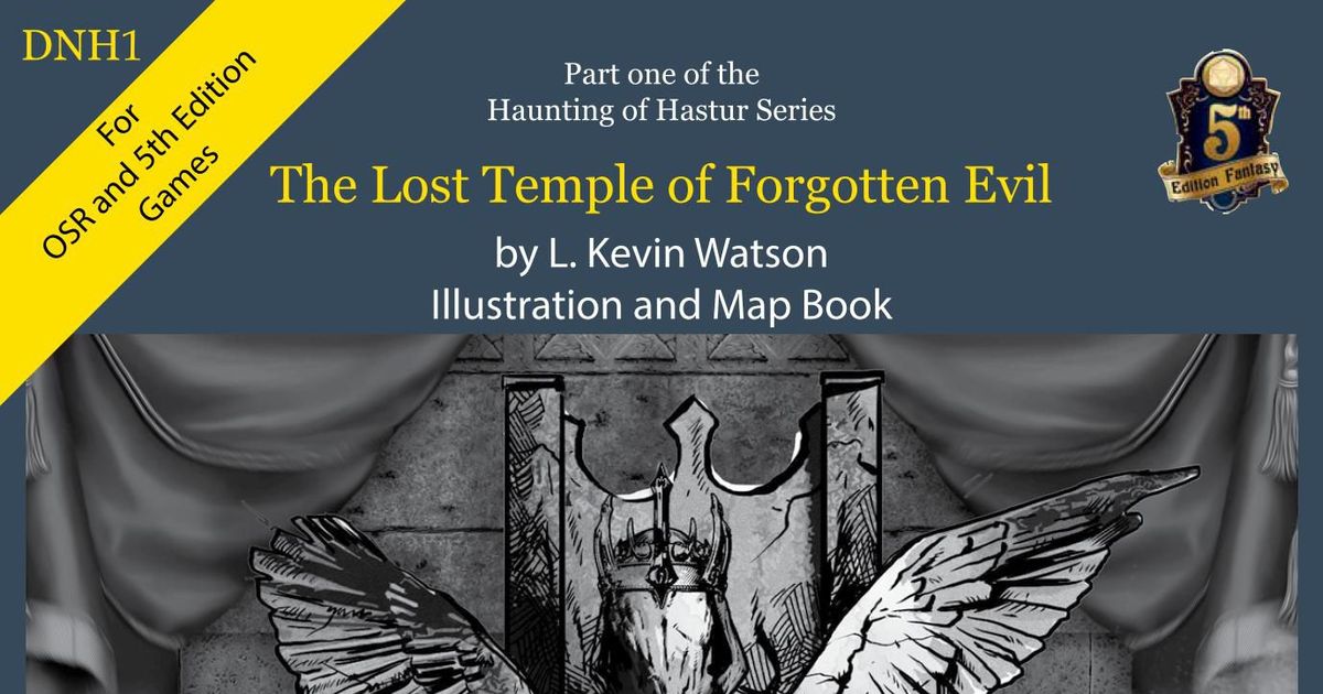 The Lost Temple of Forgotten Evil Complete Set | RPG Item | RPGGeek