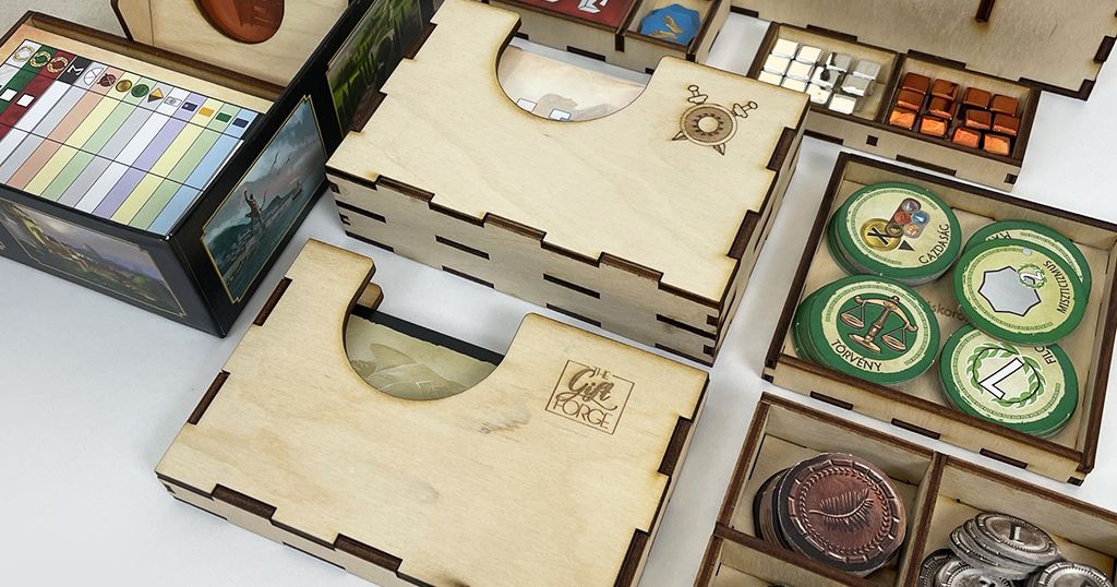 7 Wonders Duel: The GiftForge Insert | Board Game Accessory | BoardGameGeek