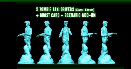 Ghostbusters: The Board Game – Zombie Taxi Drivers | Board Game ...