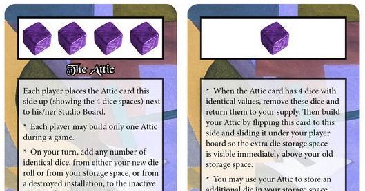 Cubist: The Attic | Board Game | BoardGameGeek