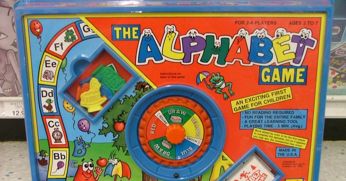 The Alphabet Game | Board Game | BoardGameGeek