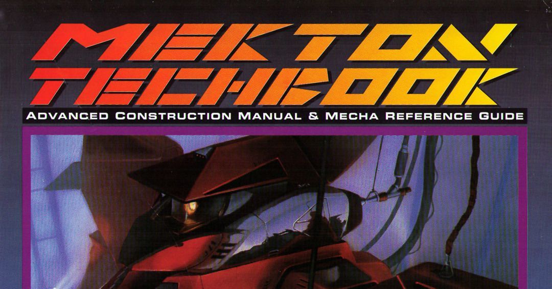 Mekton Techbook | RPG Item | RPGGeek