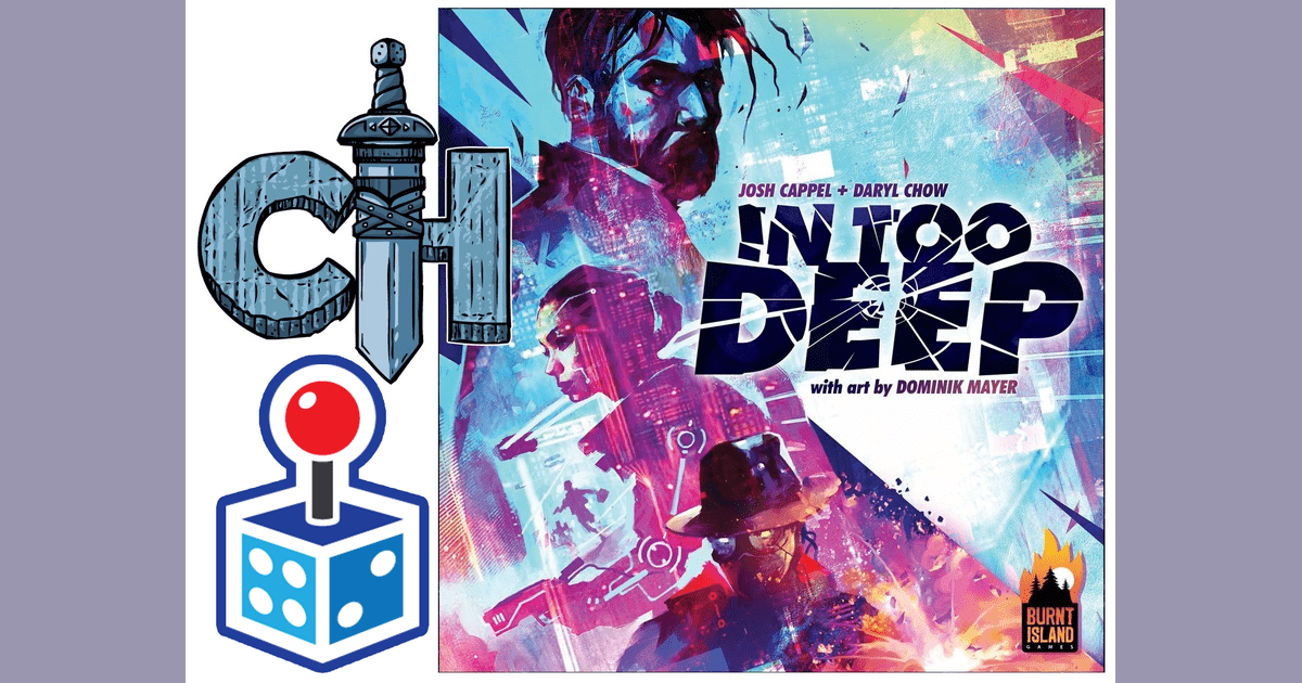 Initial Thoughts on In Too Deep | The Cardboard Hoard | BoardGameGeek