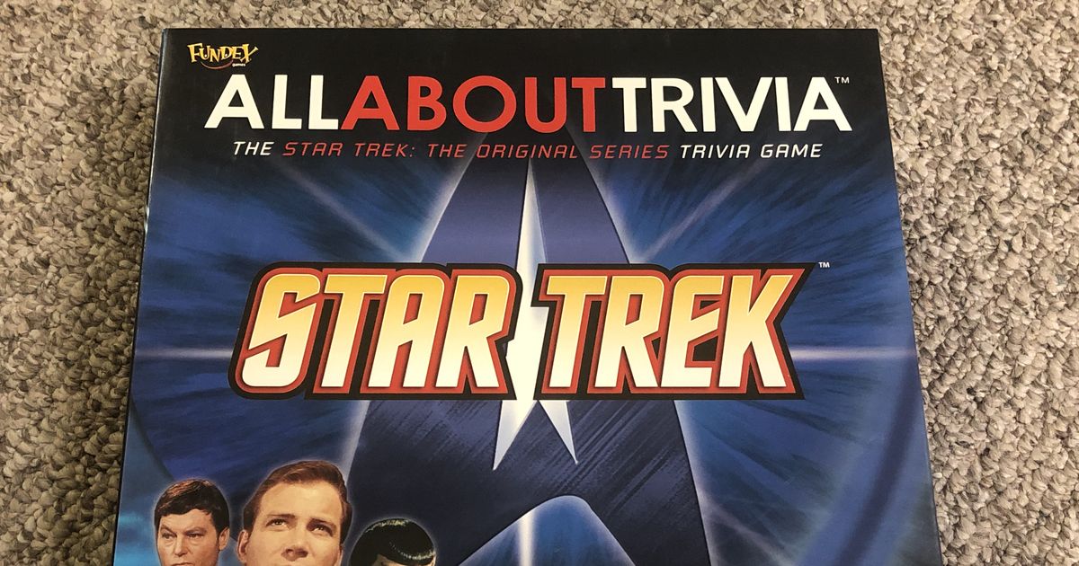 Star Trek All About Trivia | Board Game | BoardGameGeek