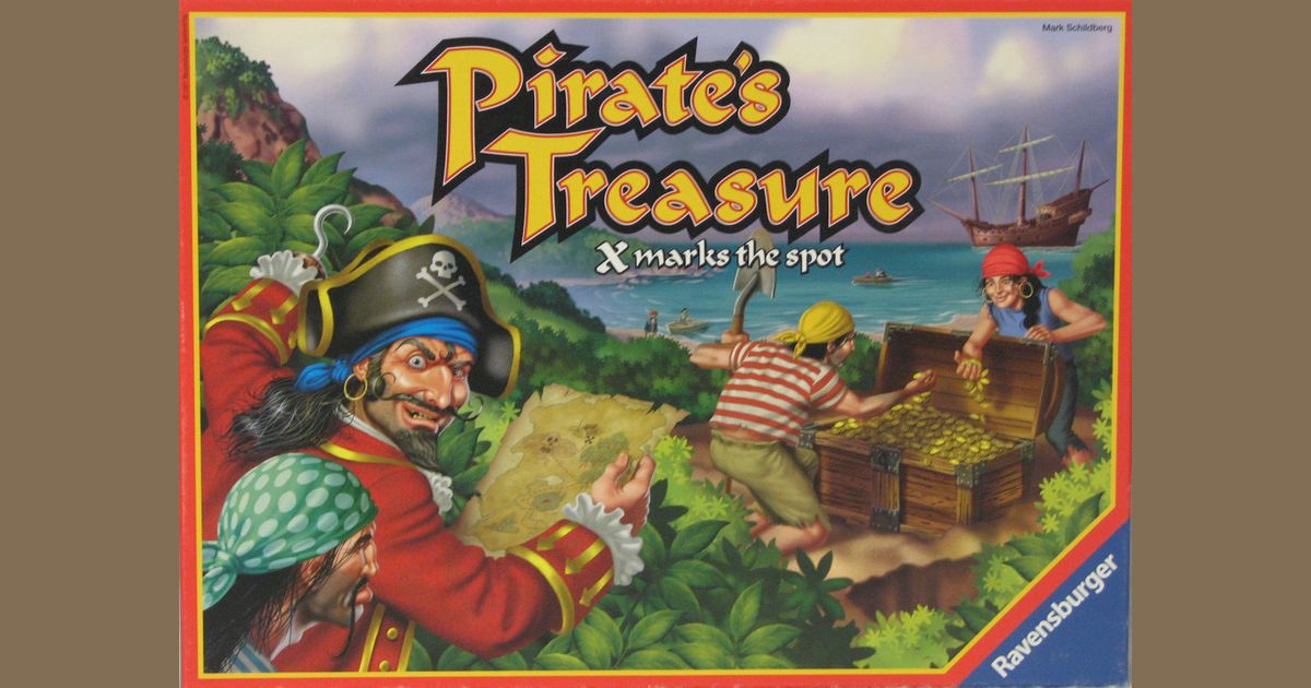 Pirate's Treasure | Board Game | BoardGameGeek