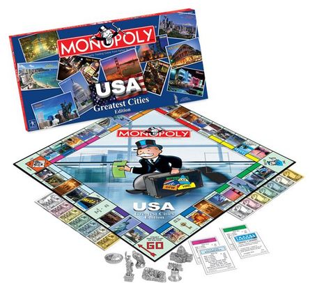 Monopoly: USA Greatest Cities | Board Game | BoardGameGeek