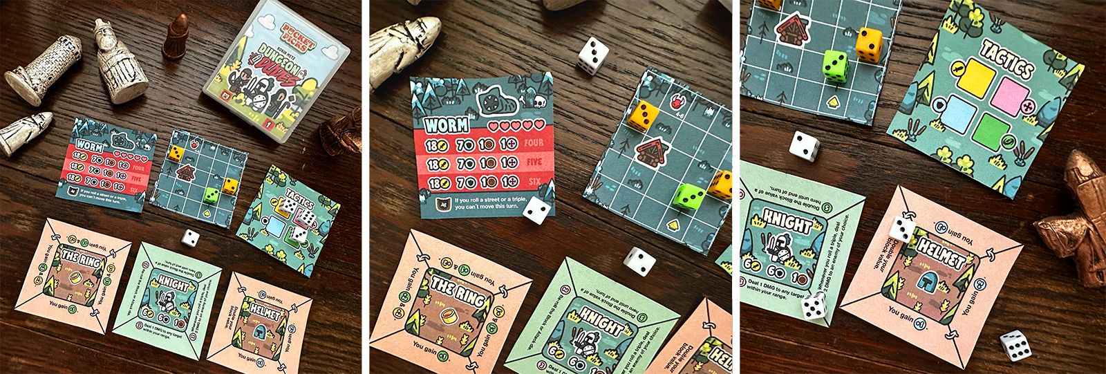 [WIP] Dudes & Dungeons - Mini Solo Dungeon Crawler - A Pocket Pick Game