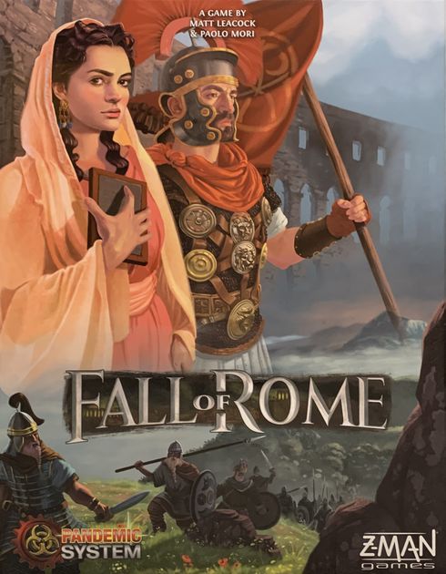 My first 2p game. LOTS of events! - Pandemic: Fall of Rome - [session ...