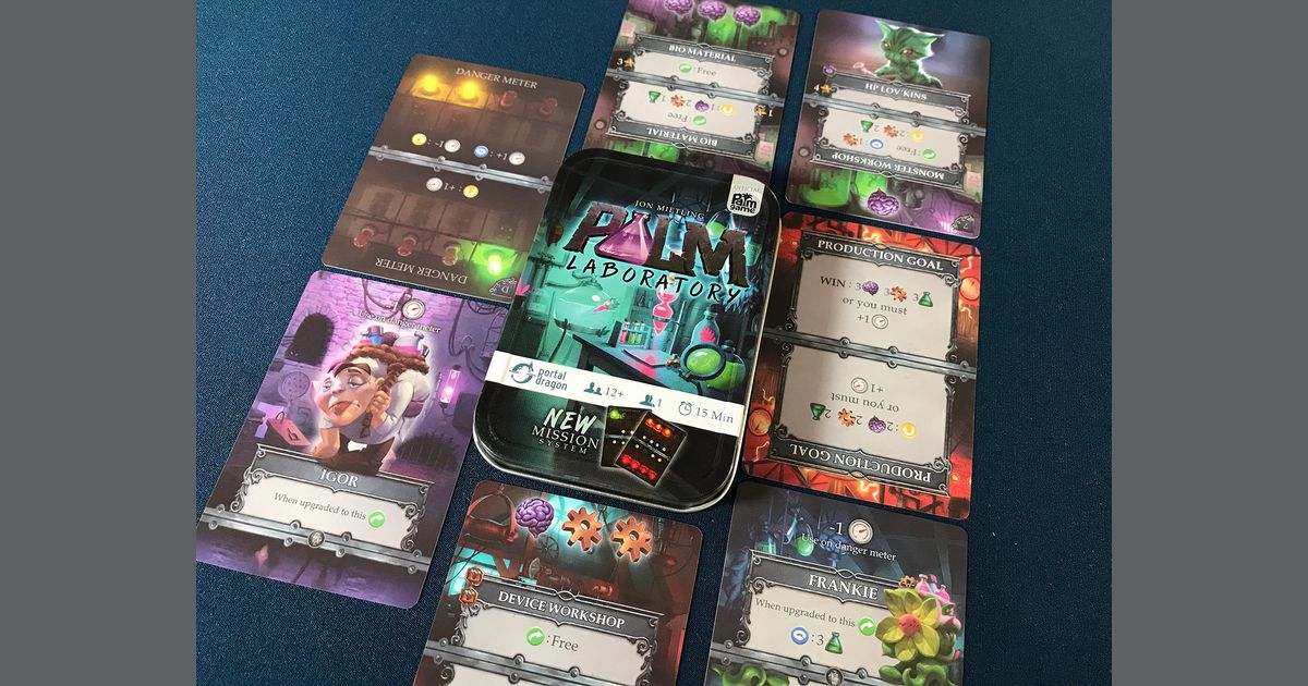 Palm Laboratory: Solo Experiments, Potions, and Monsters | Gameward Bound | RPGGeek