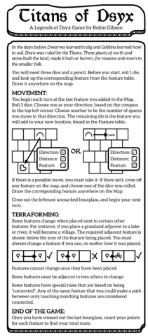 Official rules (Button Shy) | Titans of Dsyx