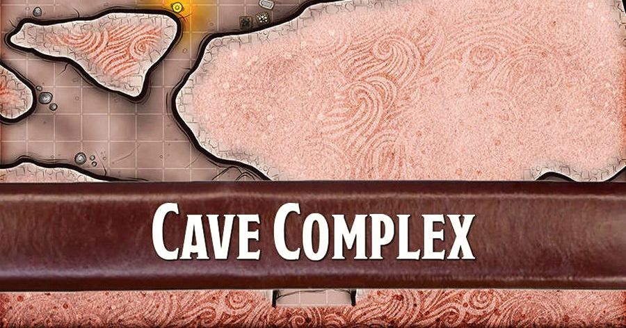 Cave Complex Stock Battlemap | RPG Item | RPGGeek