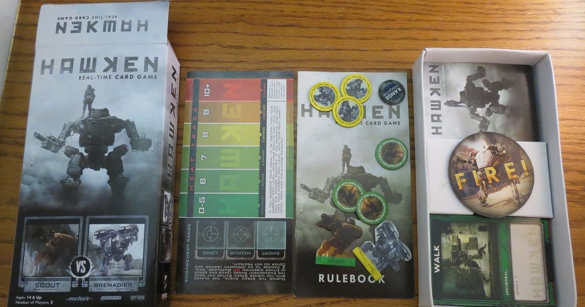 Hawken: Real-Time Card Game – Scout vs. Grenadier | Board Game ...