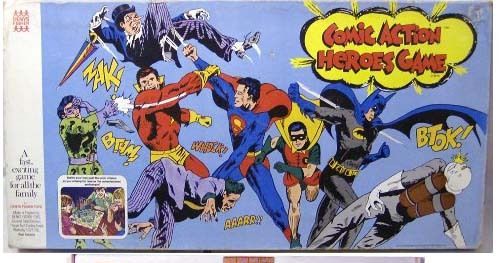 Comic Action Heroes Game | Board Game | BoardGameGeek