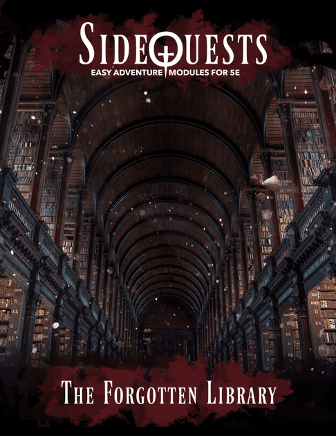 The Forgotten Library | RPG Item | RPGGeek