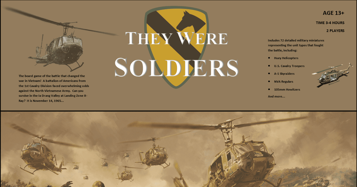 They Were Soldiers | Board Game | BoardGameGeek