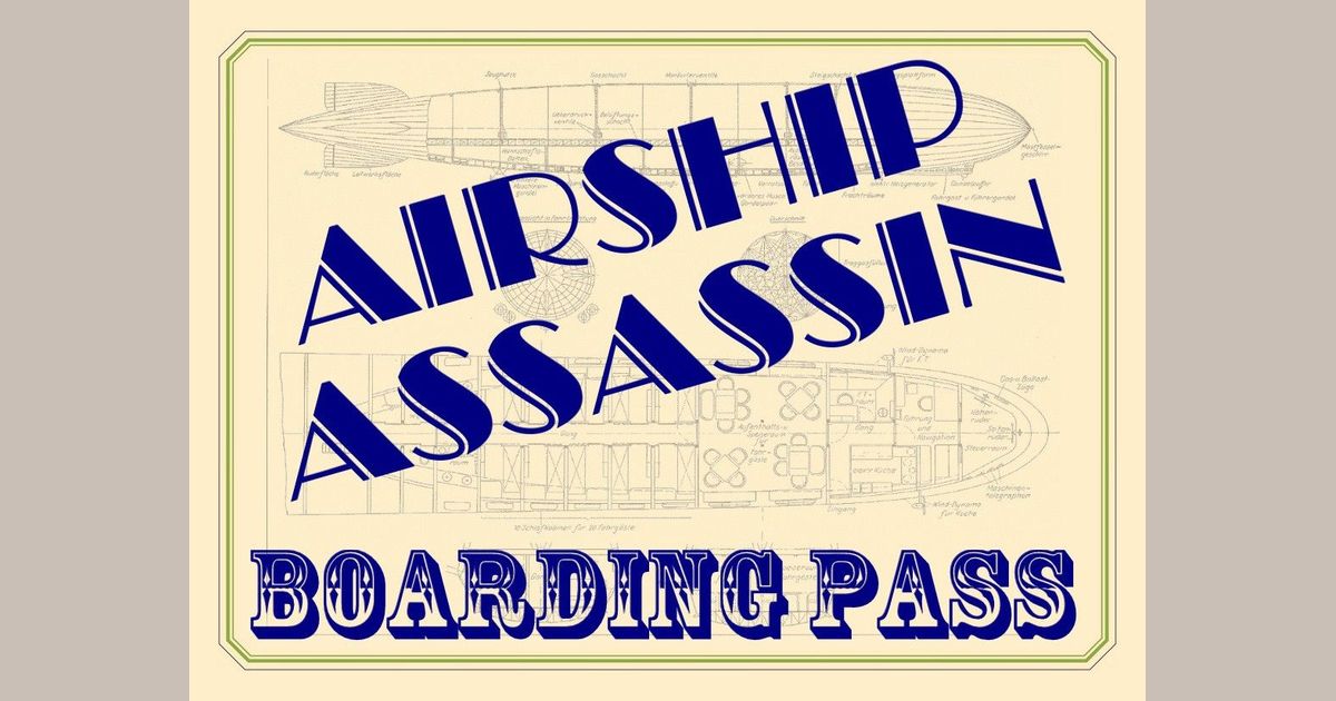 Airship Assassin | Board Game | BoardGameGeek
