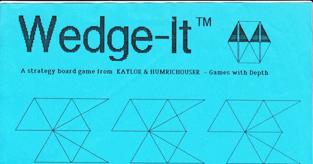 Wedge-It | Board Game | BoardGameGeek
