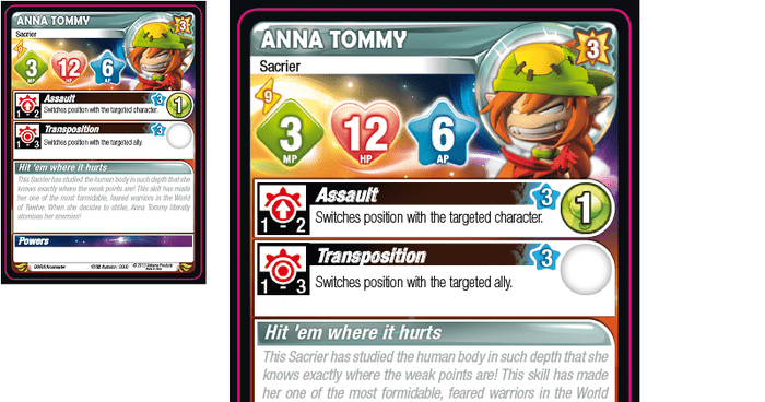 Krosmaster: Arena – 2x cards | Board Game Accessory | BoardGameGeek