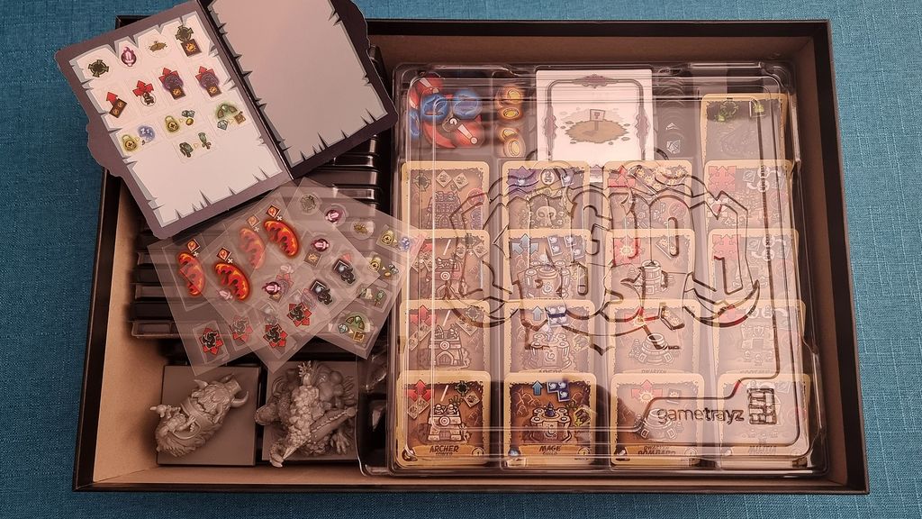 Elemenace Chest & Hero Trays Packing | Kingdom Rush: Elemental Uprising