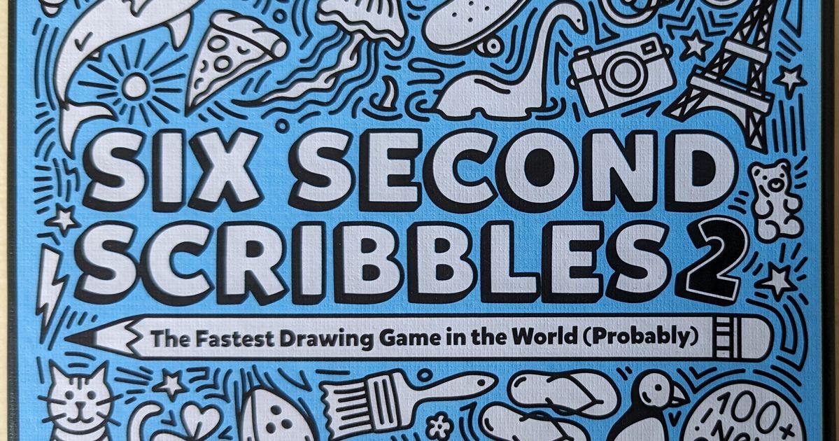 Six Second Scribbles 2 | Board Game | BoardGameGeek