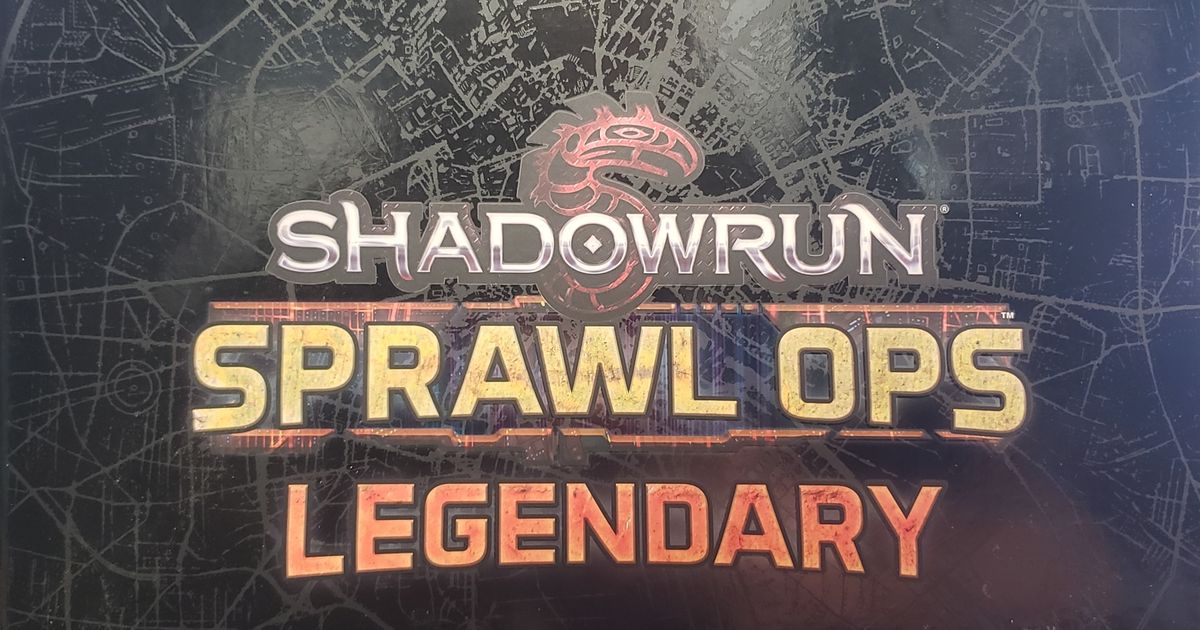 Shadowrun: Sprawl Ops – Legendary Edition | Board Game | BoardGameGeek