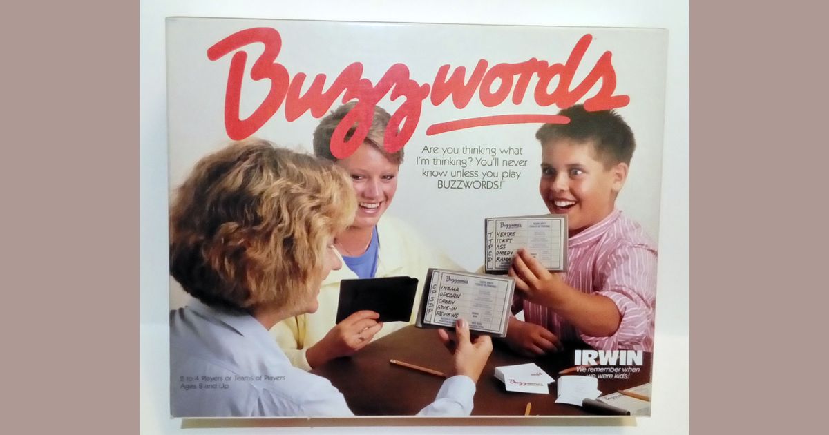 Buzzwords | Board Game | BoardGameGeek
