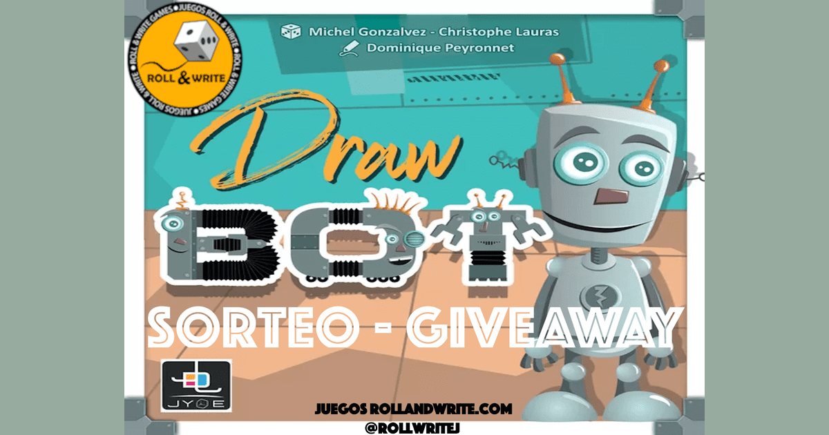 Giveaway: Draw Bot | Juegos Roll & Write | BoardGameGeek