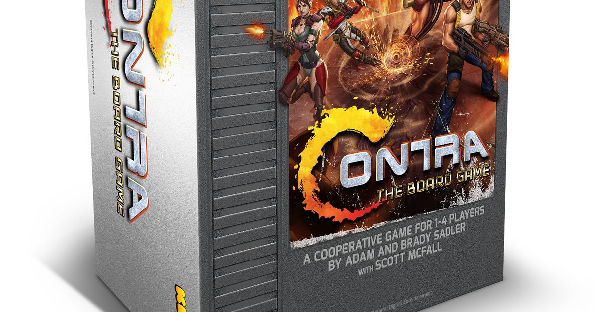 Contra: The Board Game | Board Game | BoardGameGeek