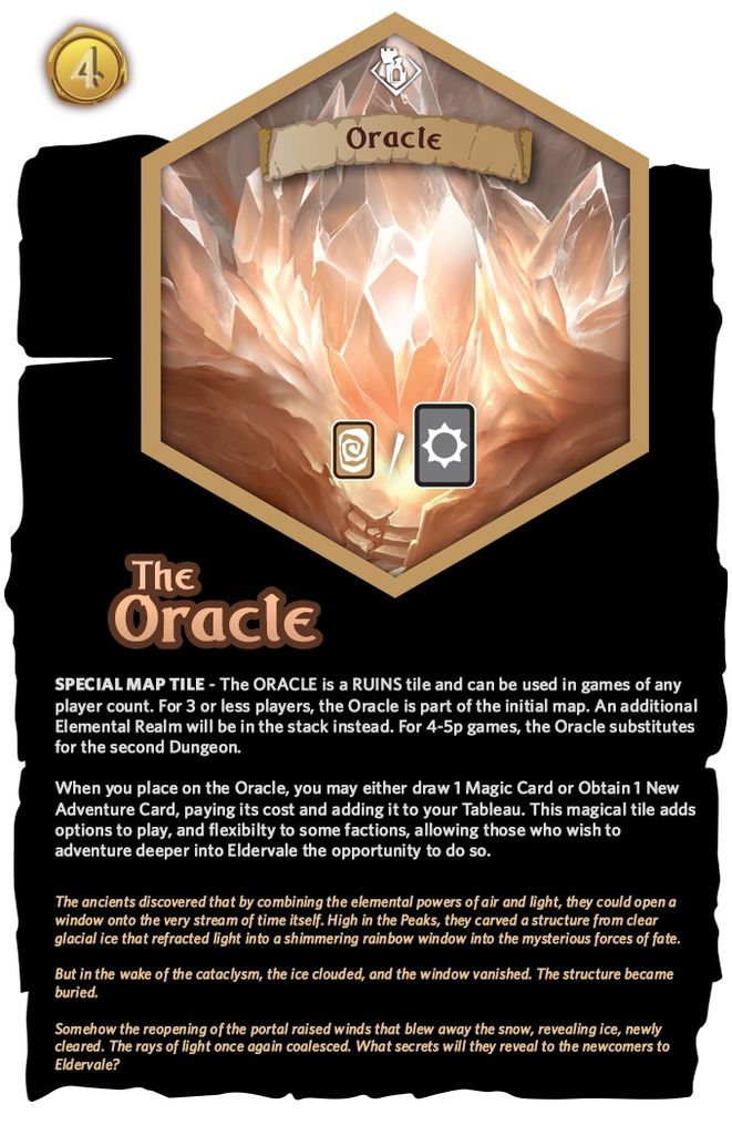 The "Oracle" Kickstarter Exclusive Ruin Tile | Dwellings of Eldervale