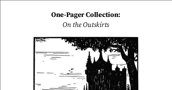 One-Pager Collection: On the Outskirts | RPG Item | RPGGeek