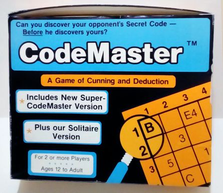 CodeMaster | Board Game | BoardGameGeek