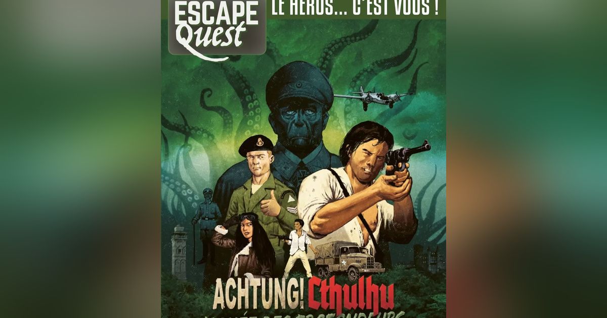 Escape Quest: Achtung! Cthulhu – L'Armée des Profondeurs | Board Game ...