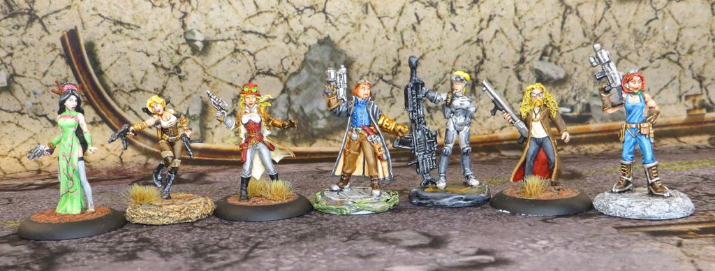 Reaper Mini Cowboys plus | Painting by Numbers | BoardGameGeek