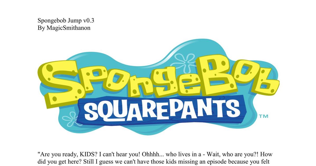 SpongeBob Squarepants | RPG Item | RPGGeek