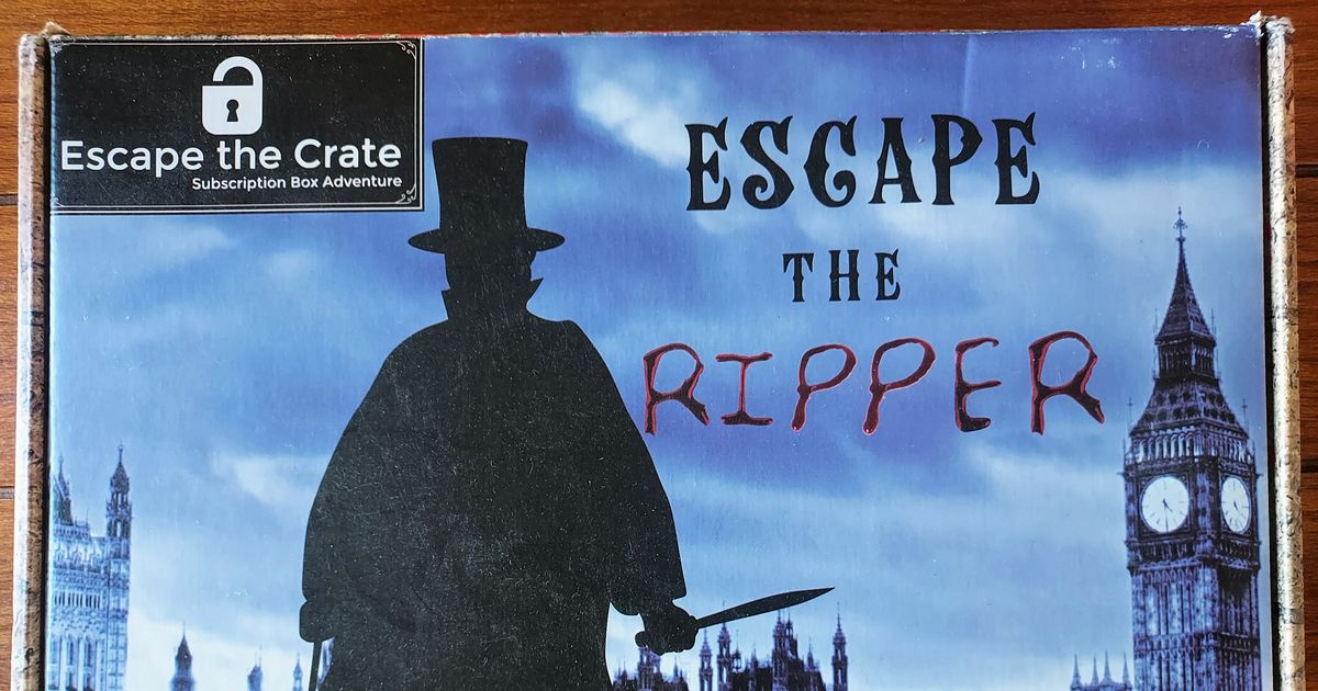 Escape the Ripper | Board Game | BoardGameGeek