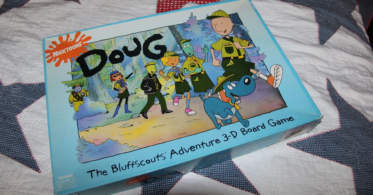 Doug The Bluffscouts' Adventure 3-D Board Game | Board Game | BoardGameGeek
