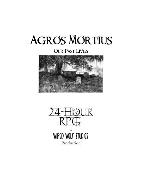Agros Mortius Rules | Agros Mortius