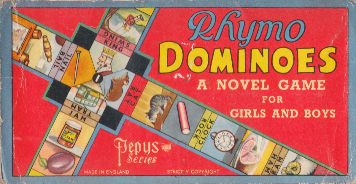 Rhymo Dominoes | Board Game | BoardGameGeek