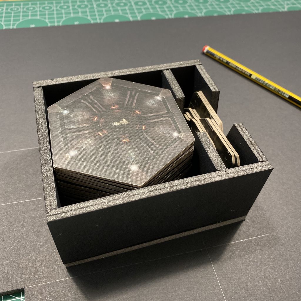 My Nemesis foamcore insert: Core Box + Terrain + Medic | Nemesis