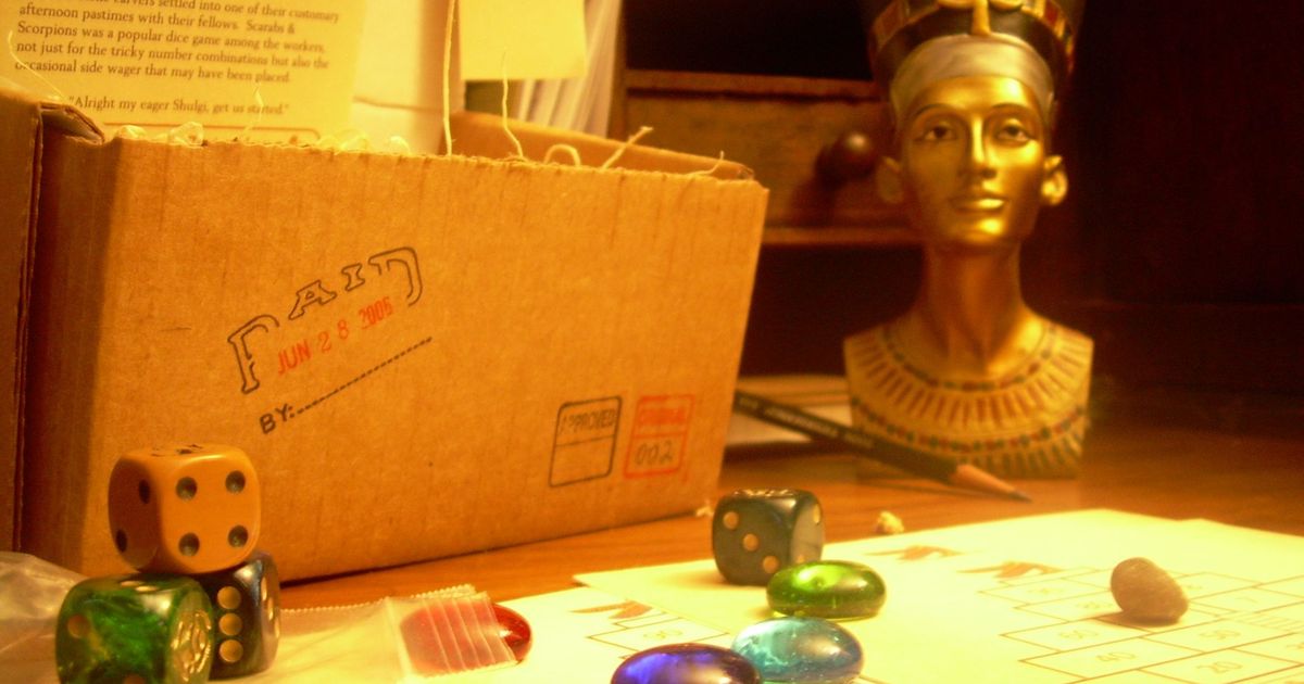 Scarabs & Scorpions | Board Game | BoardGameGeek