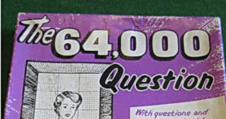 The 64,000 Question | Board Game | BoardGameGeek