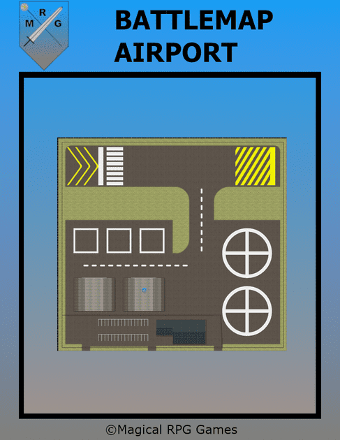 Battlemap Airport | RPG Item | RPGGeek