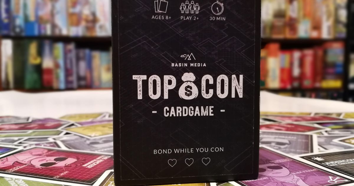 Top Con Card Game | Board Game | BoardGameGeek